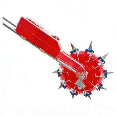 China Agricultural Hand Push Fertilizer Spreader Corrosion Resistant Precision Feed for sale