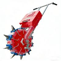 China Agricultural Hand Push Fertilizer Spreader Corrosion Resistant Precision Feed for sale