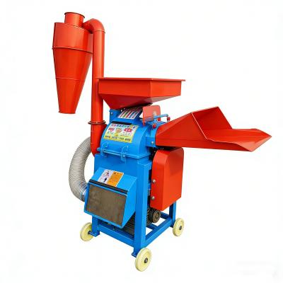 China Galvanized Steel Self-Priming Grass Pulping Machine 300-500kg/h Forage Grinder for sale