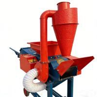 China 2 in 1 Chaff Cutter Grass Shredder Machine 1-2.8t/H Feed Capacity 220V 380V for sale