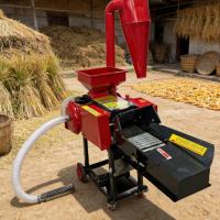 China Self Priming Straw Chopper Shredder Suction Forage Grinder Heavy Duty Residue Processor for sale