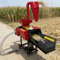China Self Priming Straw Chopper Shredder Suction Forage Grinder Heavy Duty Residue Processor for sale