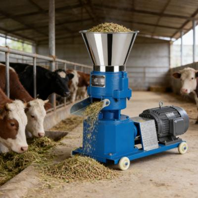 China Wear Resistant High Density Feed Pellet Making Machine For Animal Feed for sale