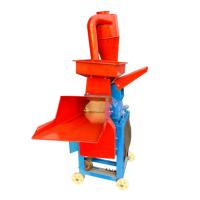 China Stainless Steel Self Priming Grass Pulping Machine 300-500kg/h Forage Crusher for sale