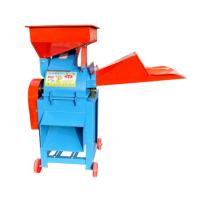 China Compact Grass Pulping Machine 500-900kg/h Hay Grinder for Poultry Feed for sale