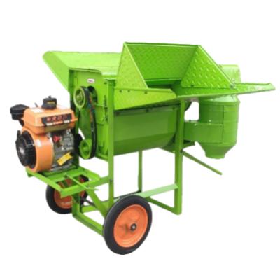 China Multifunctional Thresher 500-600kg/h Carbon Steel Grain Crop Processing Machine for sale