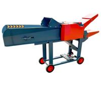 China Heavy Duty Grass Cutting and Silk Kneading Machine 3KW 220V for Silage Fodder Processing for sale