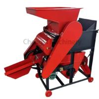 China Carbon Steel Peanut Shelling Machine 150-250kg/h Multi Crop Groundnut Sheller for sale