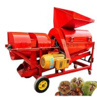 China Compact Chestnut Sheller Nut Peeling Separator 800-1000kg/h 220V/380V Agricultural Processing Equipment for sale