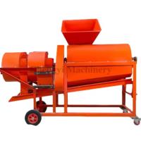 China Chestnut Sheller 800-1000kg/h Carbon Steel Nut Cracking Machine for Chestnuts Wheat Soybeans Rice for sale