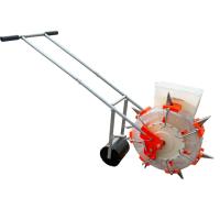 China Stainless Steel Manual Seeder Machine 7kg Seed Box Precision Hand Planter for sale