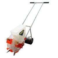 China Heavy Duty Manual Seeder Machine 7kg Seed Box Cast Iron Planter for Hard Soil for sale