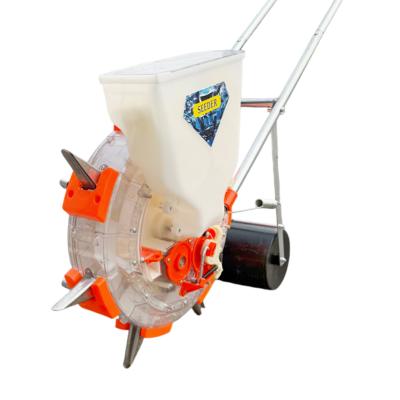 China Manual Seeder Machine 7kg Capacity Portable Sower for Fast Accurate Row Planting for sale
