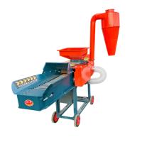 China Stainless Steel Self Priming Forage Processor 1-2.8 tons/hour Grass Cutting Silk Kneading Machine for sale