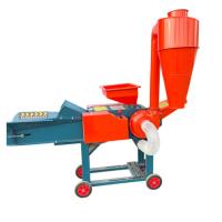 China Grass Cutting and Silk Kneading Machine 3KW 220V 380V Fodder Processor 1-7T for sale