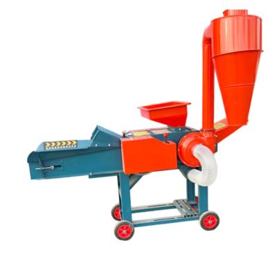 China Carbon Steel Self Priming Forage Processor 3KW 220V 380V Grass Cutter and Kneader 1-7T/H for sale