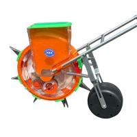 China Manual Hand Sower Seeder 5L Portable Seed Spreader for Backyard Garden with 7kg Capacity for sale