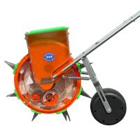 China Manual Seeder Machine Handheld Seed Sower 7kg Capacity 6.5cm Nozzle for sale