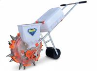 China Weatherproof Manual Seeder Machine With Fertilizing Handheld Crop Sower Tool for sale