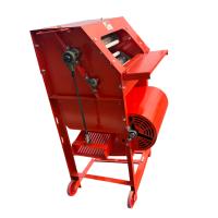China Electric Motor Peanut Picking Machine 500KG/H Farm Groundnut Separating Machine for sale