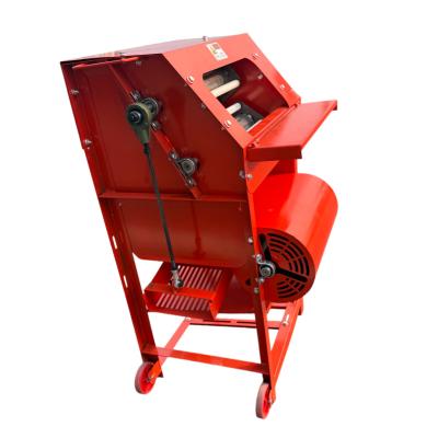 China Electric Motor Peanut Picking Machine 500kg/h Farm Groundnut Separator Thresher for sale