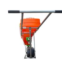 China High Strength Iron Manual Seeder Machine with Fertilizer Adjustable Sowing Planter 14.5kg for sale