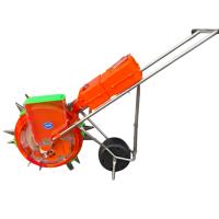 China Seed and Fertilizer Drill for Soybean Farm High Precision Hand-Held Planter for sale