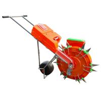 China Manual Sowing Machine with Fertilizer Box for Hills 0.5-5cm Adjustable for sale