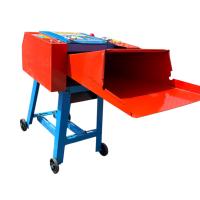 China 800 - 1000kg/H Grass Slicer Machine Chaff Cutter Iron Fodder Processing Machine for sale