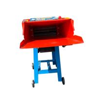 China Chaff Cutter Machine Fodder Chopper 1000kg/h Dual Power Iron Construction for Small Farms for sale