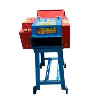 China 800 - 1000kg/H Grass Slicer Machine Chaff Cutter Iron Fodder Processing Machine for sale