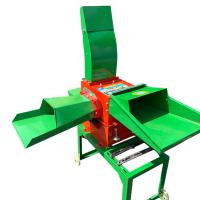 China 3HP Gasoline Stalk Rubbing Machine 85kg Heavy Duty Iron Forage Shredder for sale