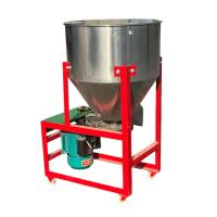 China Industrial Feed Grain Mixer 300-500kg/h Stainless Steel Feed Blending Equipment 220V/380V for sale