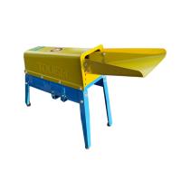 China Steel Single Roller Corn Sheller Machine 1000-1500 kg/h Maize Processing Equipment 220V for sale