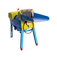 China Stainless Steel Single Roller Corn Sheller Machine 1000-1500 kg/h Maize Thresher 220V for sale