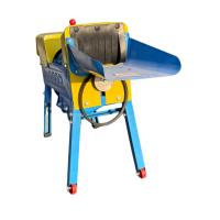 China Stainless Steel Single Roller Corn Sheller Machine 1000-1500 kg/h Maize Thresher 220V for sale