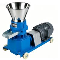 China Galvanized Steel Feed Pellet Machine 150-2000kg per Hour High Efficiency Poultry Feed Press for sale