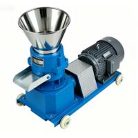 China Carbon Steel Feed Pellet Machine 200 kg/h Capacity 220V for Poultry Cattle Fish Farm for sale