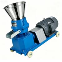 China Carbon Steel Feed Pellet Machine 200 kg/h Capacity 220V for Poultry Cattle Fish Farm for sale