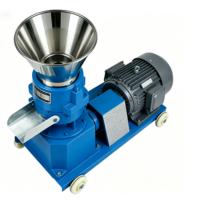 China Carbon Steel Feed Pellet Machine 200 kg/h Capacity 220V for Poultry Cattle Fish Farm for sale