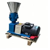 China Galvanized Steel Feed Pellet Machine 150-2000kg per Hour High Efficiency Poultry Feed Press for sale