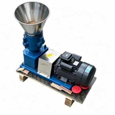 China Galvanized Steel Feed Pellet Machine 150-2000kg per Hour High Efficiency Poultry Feed Press for sale