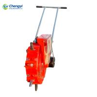 China Heavy Duty Manual Seeder Push Planter for Rough Terrain with No-Till Capability for sale