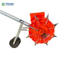 China Stainless Steel Manual Seeder Machine Planter Durable Multi Crop Seed Sowing Machine for sale