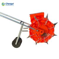 China Push Seeder Manual Grain Drill for Soybean Field High Capacity for sale