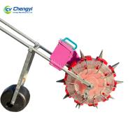 China Steel Manual Seeder Machine 14.5kg Hand Seeder Precision Planter for Corn Beans Vegetables for sale