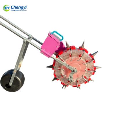 China Steel Manual Seeder Machine 14.5kg Hand Seeder Precision Planter for Corn Beans Vegetables for sale