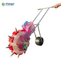 China Premium Manual Seeder Machine with Rust-resistant Coating Adjustable Seeding Depth and Density Ergonomic Non-slip Handle for sale