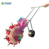 China Hand Push Seeder Manual Seeding Device for Farmland Cultivation for sale