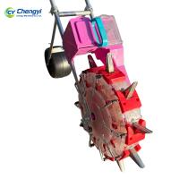 China Steel Manual Seeder Machine 14.5kg Hand Seeder Precision Planter for Corn Beans Vegetables for sale